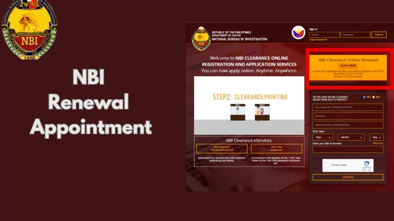 NBI Clearance Appointment Online Full Process